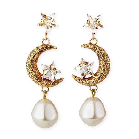 Jennifer Behr | Jewelry | New Jennifer Behr Elpis Pearl Drop Celestial ...
